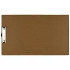 hardboard clipboards low profile wood clipboard, arch, brown hardboard ...